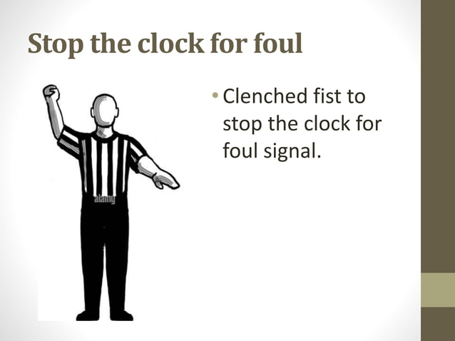 MAPEH9-Hand-Signals-in-Basketball-Officiating.pptx | Basketball | Sports