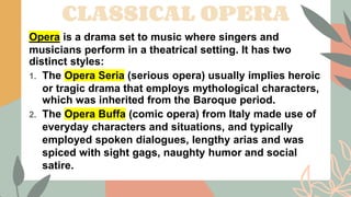 MAPEH 9- MUSIC lesson 2nd Quarter (1).pptx | Musicals | Genres