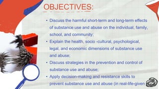 MAPEH 9 HEALTH 2ND QUARTER Prevention of drugs | PPTX