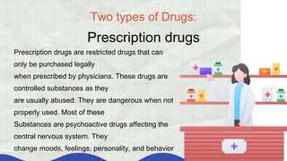 MAPEH 9 HEALTH 2ND QUARTER Prevention of drugs | PPTX