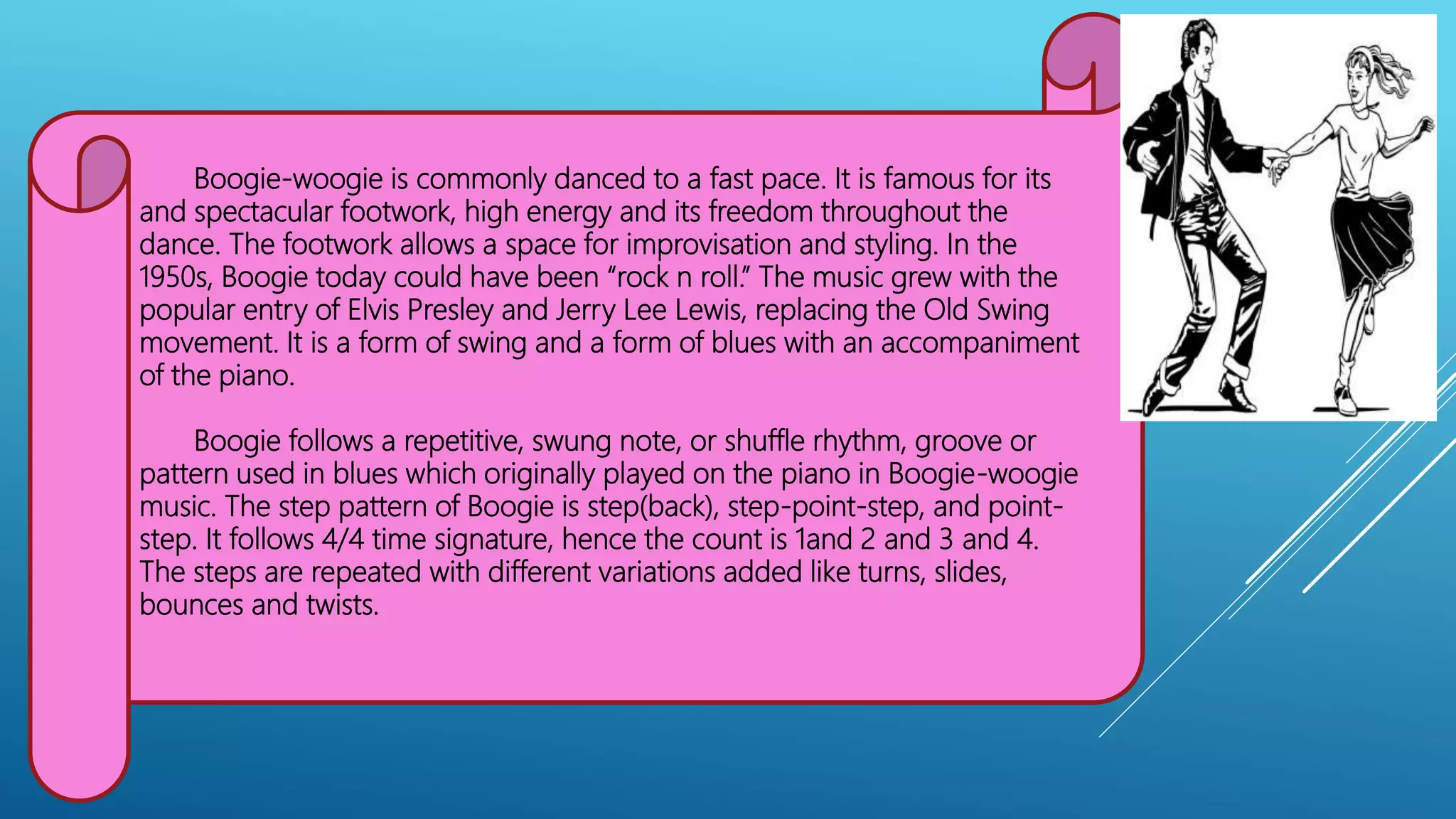 Mapeh LESSON 2 BOOGIE WOOGIE | PPTX