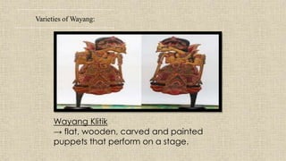 MAPEH (ARTS) Grade 8-NARRA, Wayang Kulit | PPTX