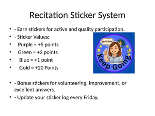 Classroom Rules Presentation for day 1 of school | PPT