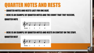Understanding Musical Notes and Rests: Values and Counting Techniques ...