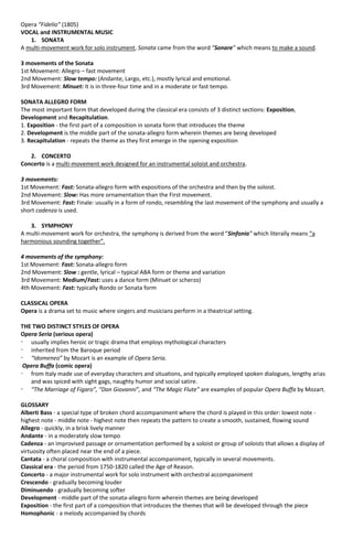 Mapeh (Music Q2 Composers of The Classical Period) | DOCX