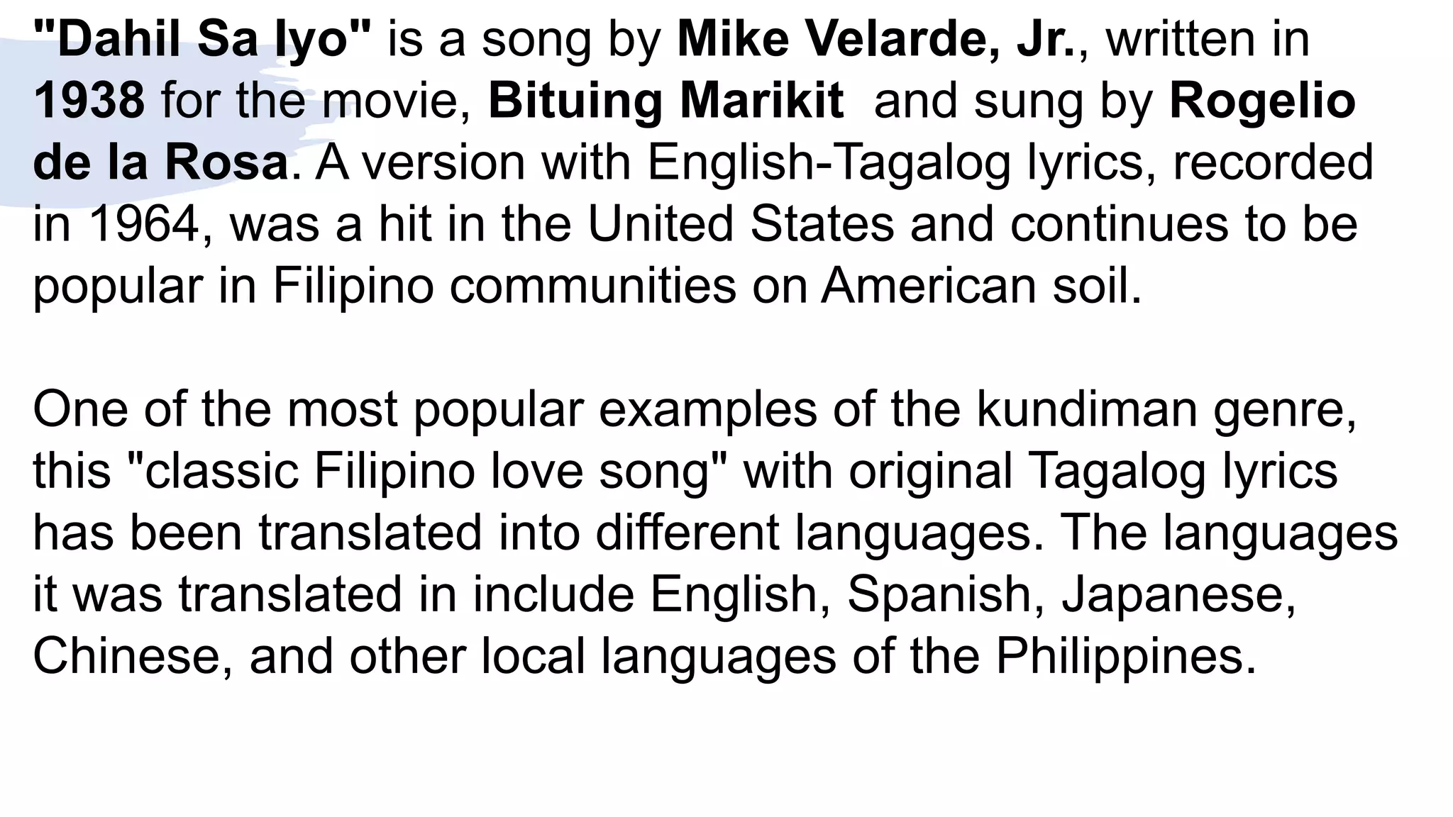 MAPEH 7 Q1 Folksongs and Kundiman vr 1.pptx