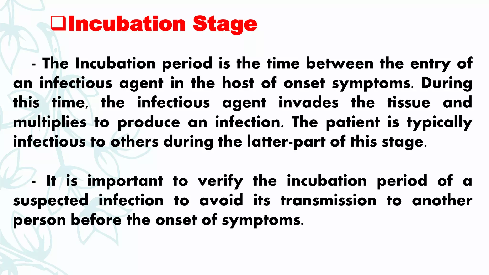 Stages of Infection, Comparison of Viral and Bacterial Infection /w ...