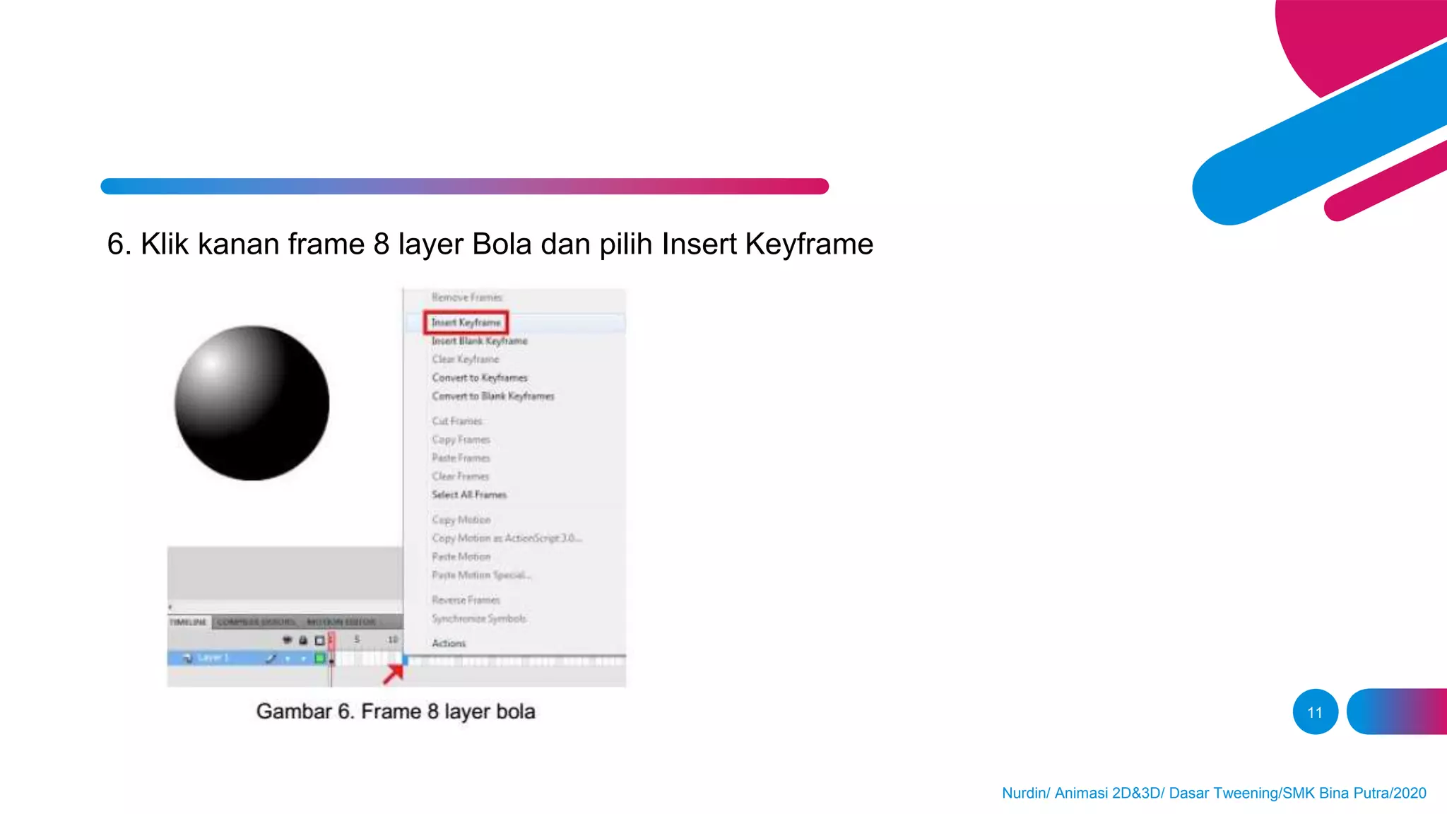 Mapel Teknik Animasi 2D dan 3D XI MM Materi Animasi Motion Tweening.pptx
