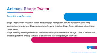 Mapel Teknik Animasi 2D dan 3D XI MM Materi Animasi Motion Tweening.pptx