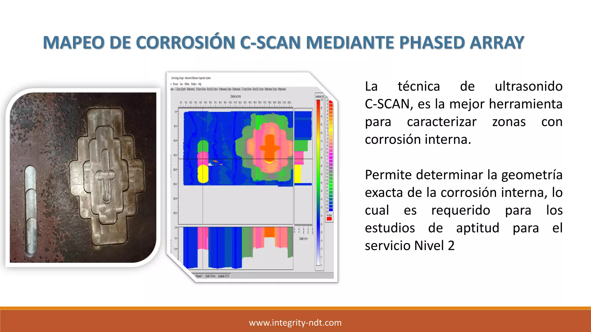 Mapeo de corrosion c scan | PDF