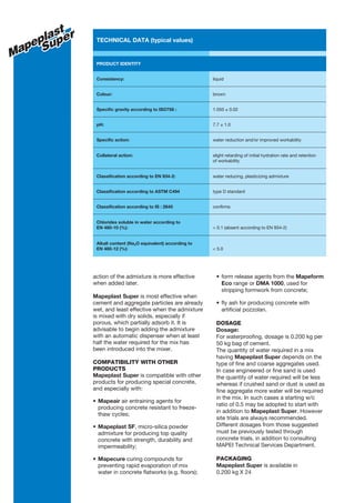 Integral waterproofing and plasticizing admixture for concrete and ...
