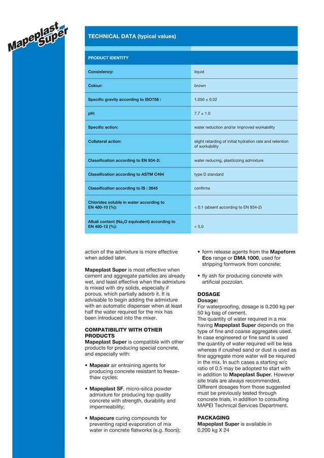 Integral waterproofing and plasticizing admixture for concrete and ...