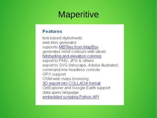 Maperitive | PDF