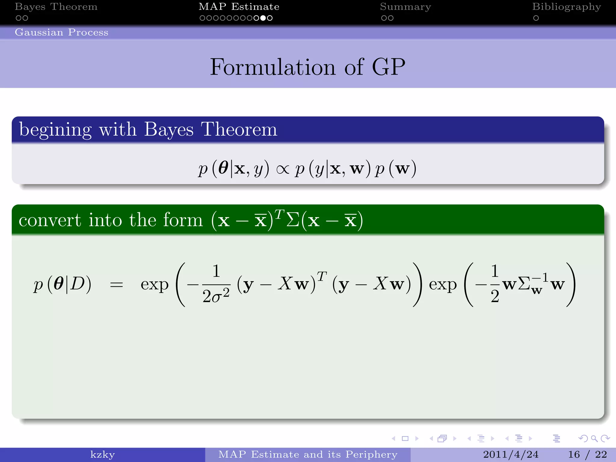 MAP Estimation Introduction | PPT
