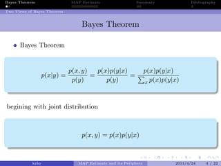 MAP Estimation Introduction | PPT