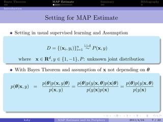 MAP Estimation Introduction | PPT