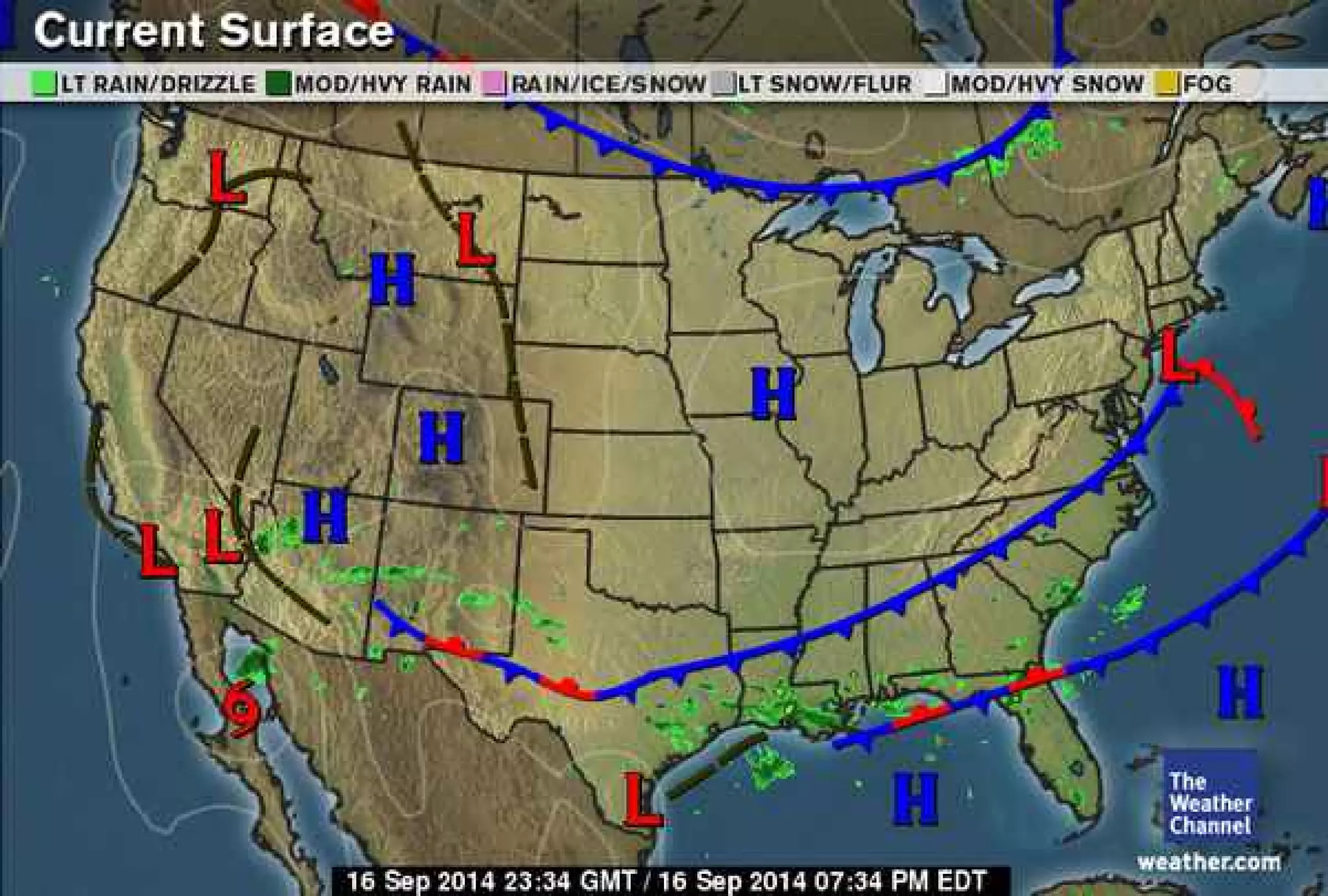Maps for Midlatitude Cyclone Tracking Fall 2014 S1 | PDF