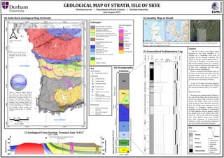 Geological Map of Strath, Isle of Skye | PDF