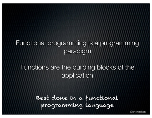 Map, flatmap and reduce are your new best friends (javaone, svcc) | PPT