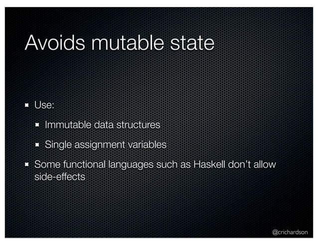 Map, flatmap and reduce are your new best friends (javaone, svcc) | PPT