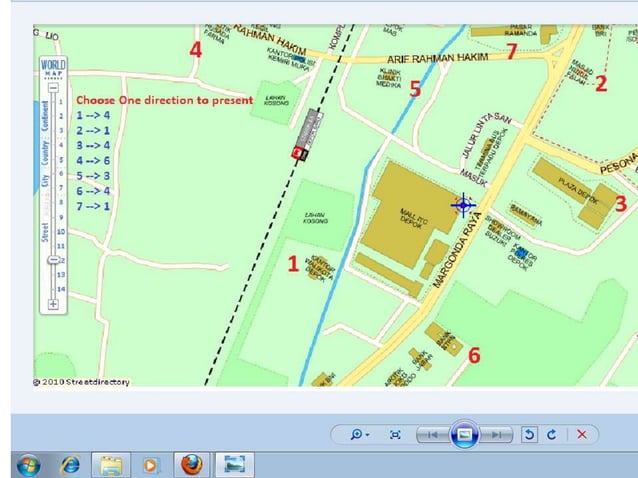 Map for practice direction | PPTX