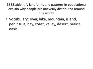 Ell 3rd grade Map geography | PPTX
