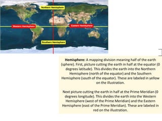 Ell 3rd grade Map geography | PPTX