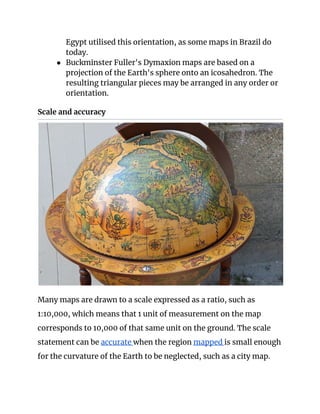 Map & globes | PDF