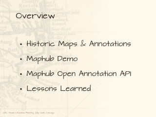 Collaborative Map Annotations with Maphub | PDF