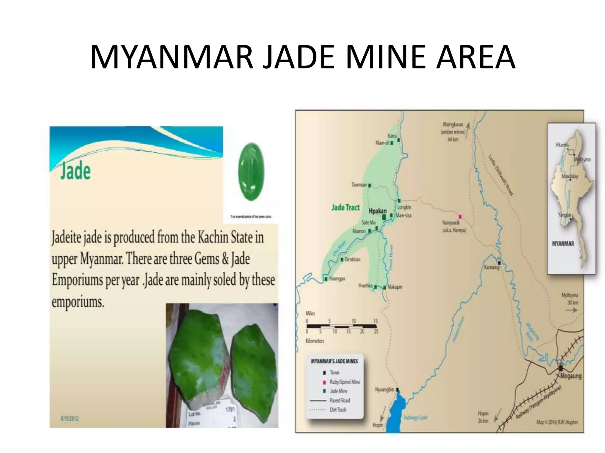 MAP & ILLUSTRATION TELLING THE STORY OF MYANMAR MINERALS DEPOSIT | PPTX
