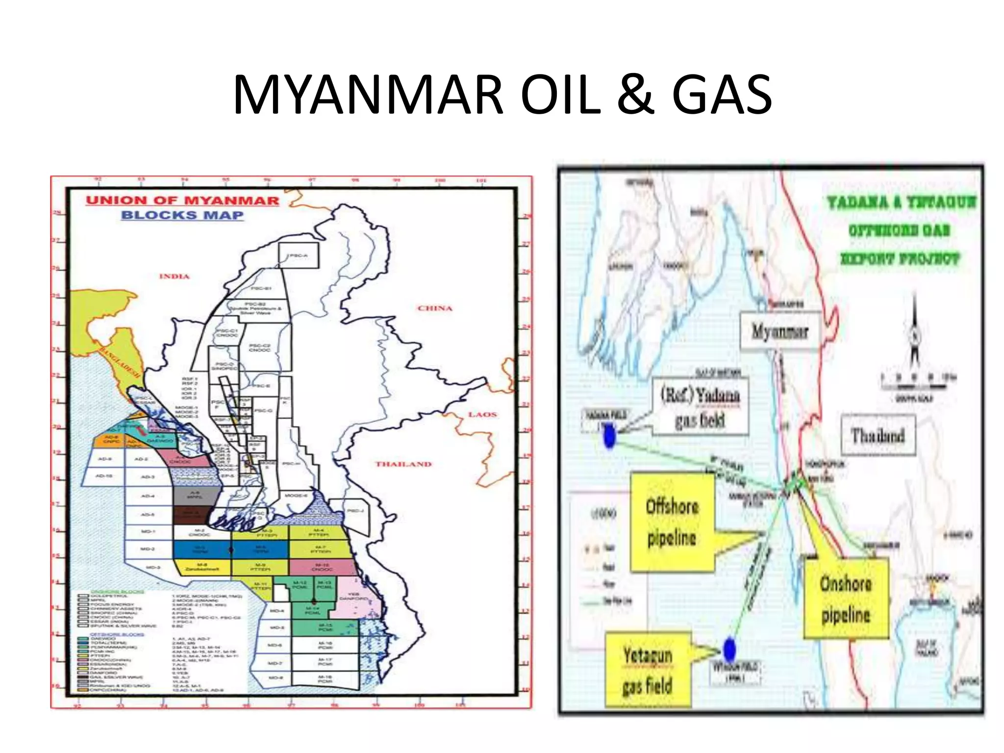 MAP & ILLUSTRATION TELLING THE STORY OF MYANMAR MINERALS DEPOSIT | PPTX