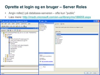 MapInfo Pro og SQL Server - Uden opgaver | PPT