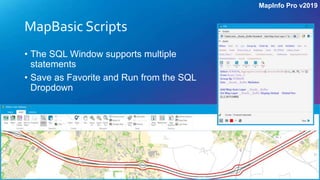 MapInfo Pro v2019: Improving the Way You Query | PPTX