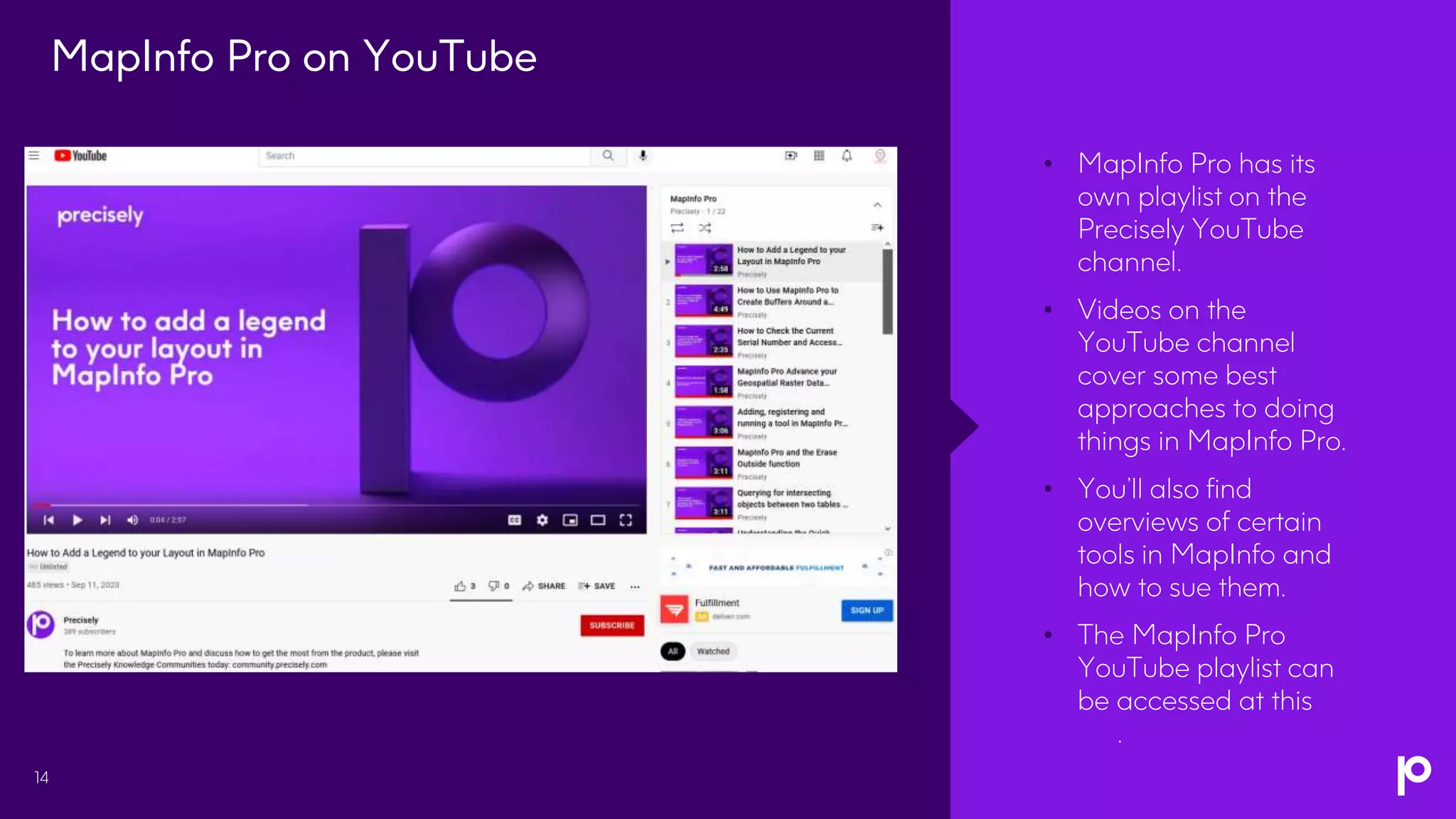 MapInfo Pro Customer Support Forum | PPTX