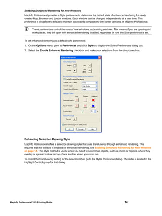 Mapİnfo Kullanım Kılavuzu | PDF