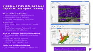 MapInfo Pro v2023: The Next Dimension in Spatial Analytics | PDF | Web ...