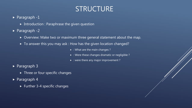Analytical writing- Map interpretation | PPT