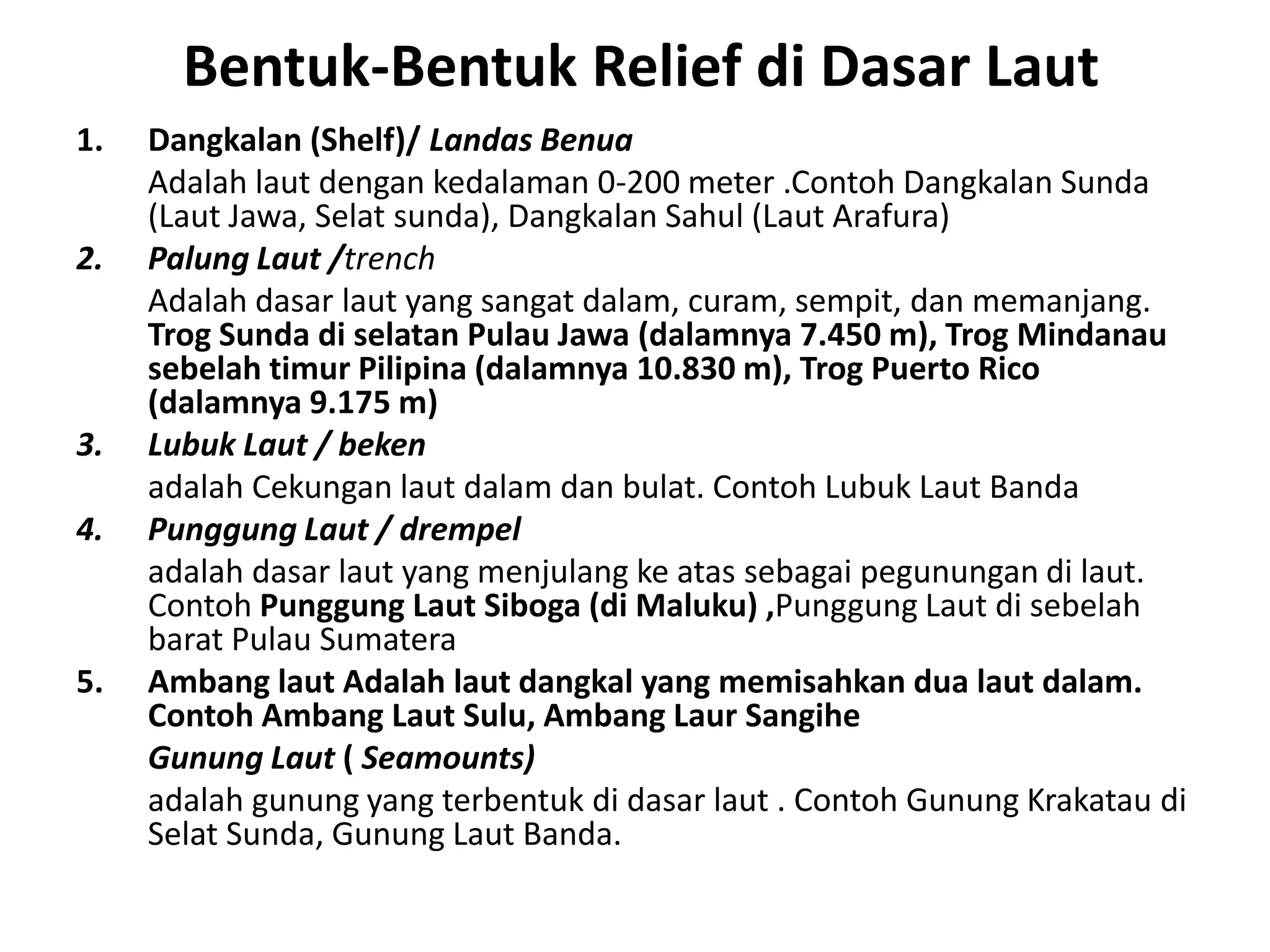 Interpretasi Peta Bentuk Muka Bumi | PPTX