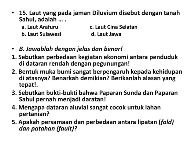 Interpretasi Peta Bentuk Muka Bumi | PPT