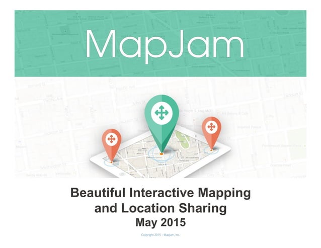 MapJam event mapping platform | PPT