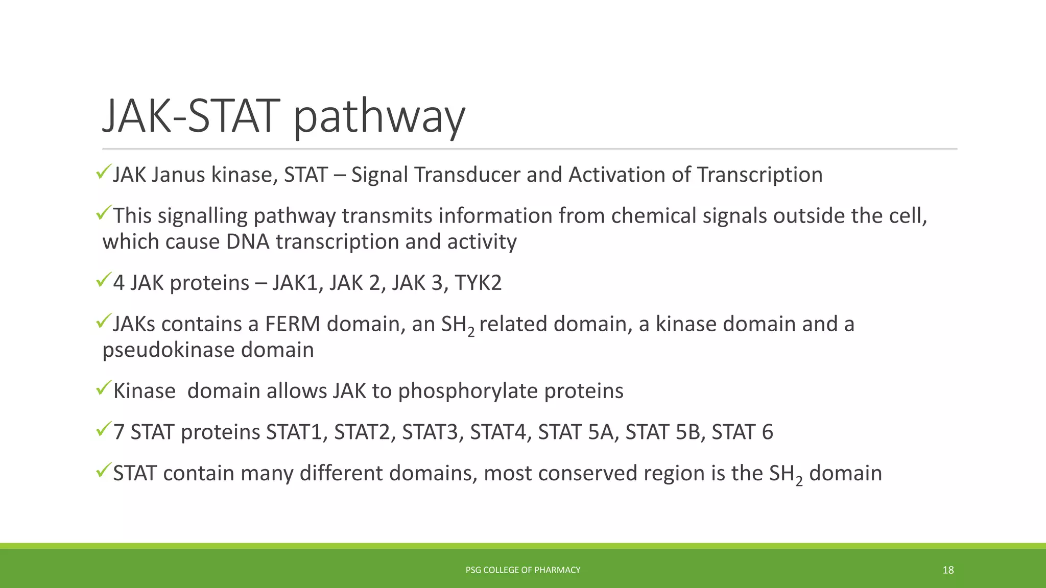Map kinase and jak stat pathway | PPTX