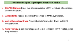 MAPK pathway Advanced pharmacology ( M . PHARM ).pptx