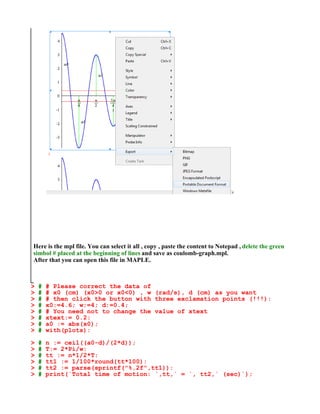 Graph for Coulomb damped oscillation | PDF