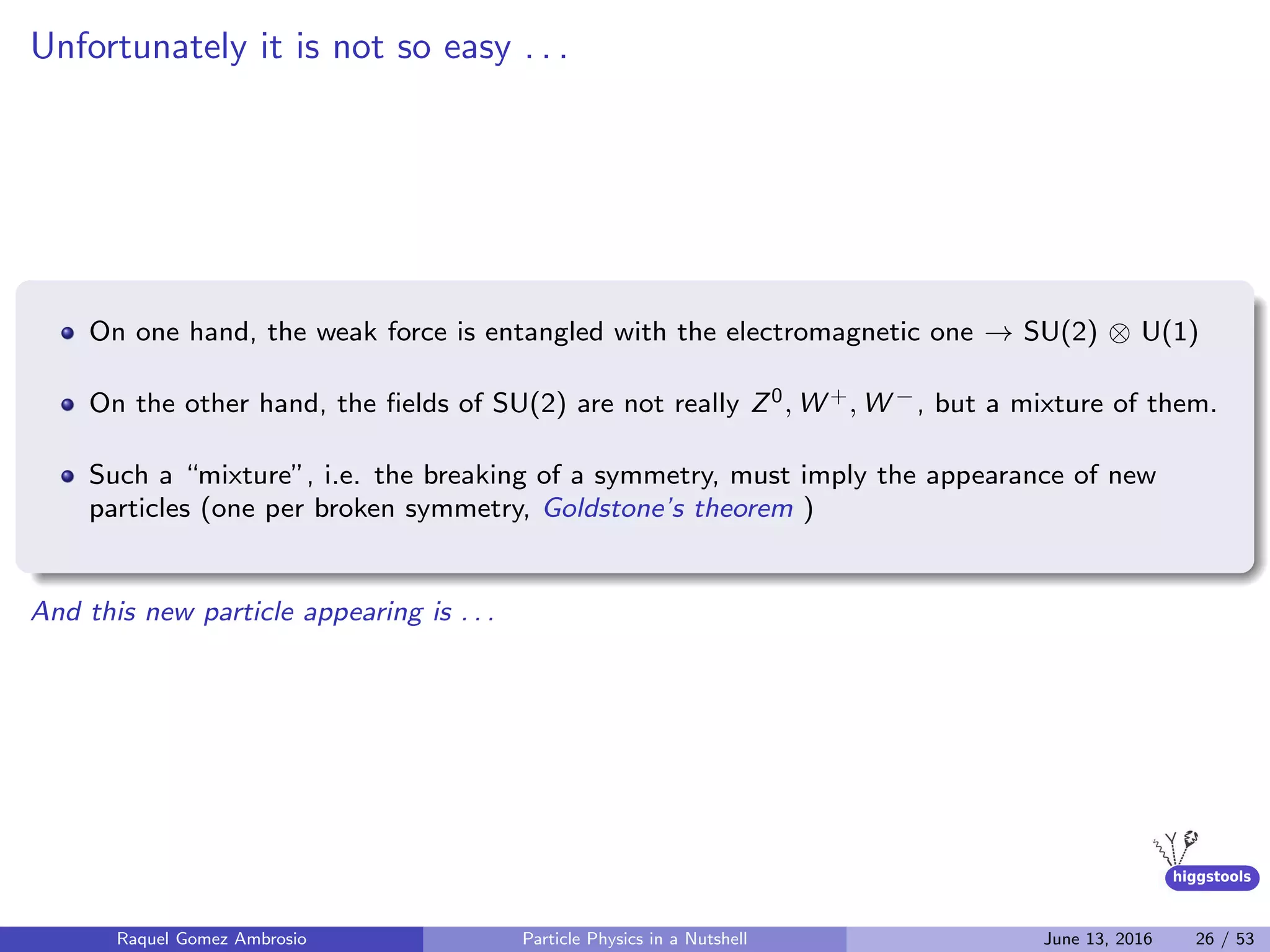 Particle Physics in a nutshell | PDF