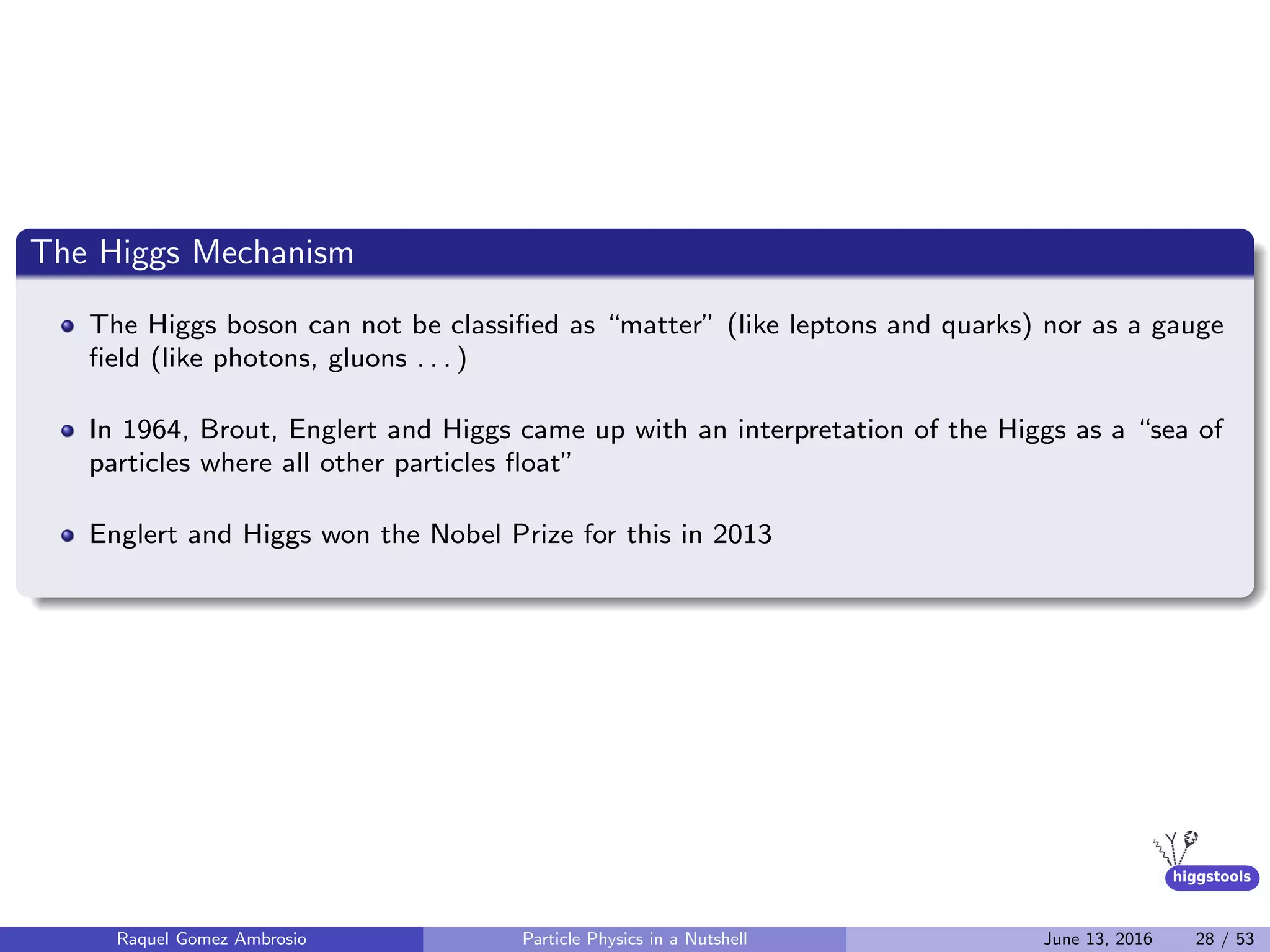 Particle Physics in a nutshell | PDF