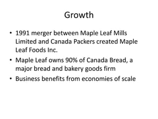 Maple leaf foods | PPTX