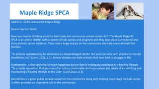 Maple ridge pp | PPT
