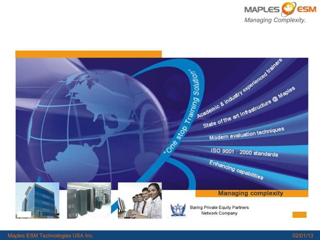 Maples esm technologies | PPT