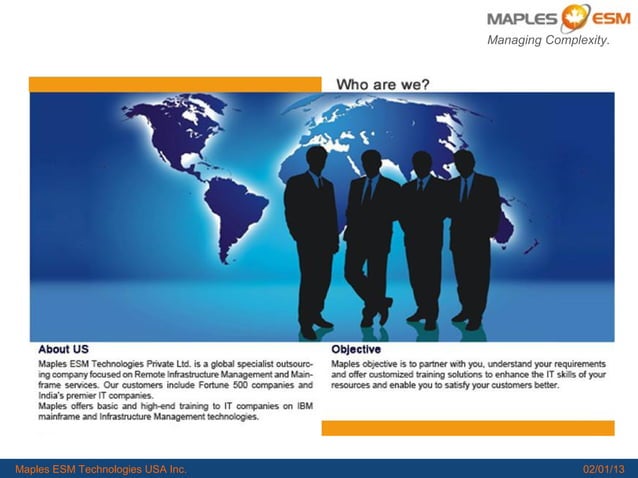 Maples esm technologies | PPT