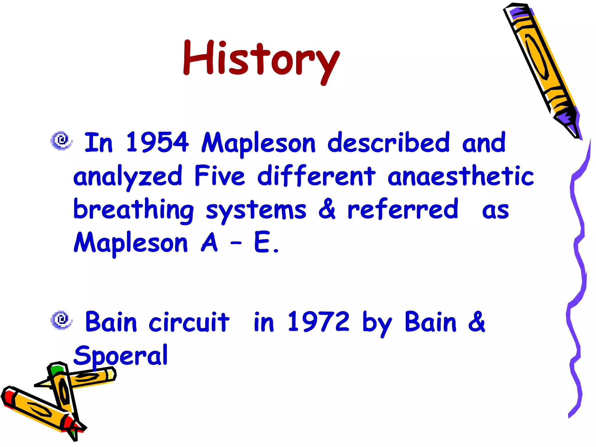 Mapleson breathing systems | PPT